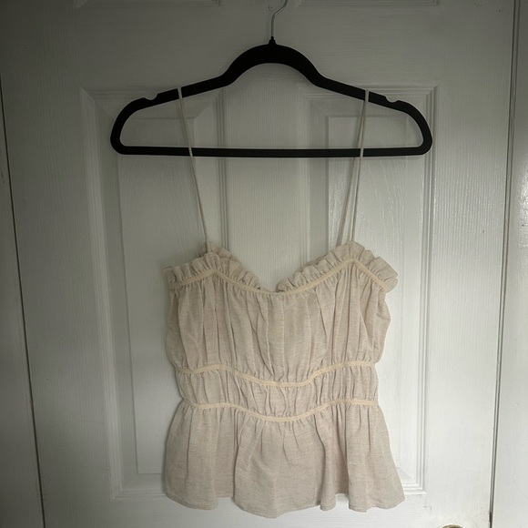 Zara | Tops | Zara Linen Top | Poshmark